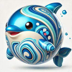 Blue Dolphin - King Marbles®